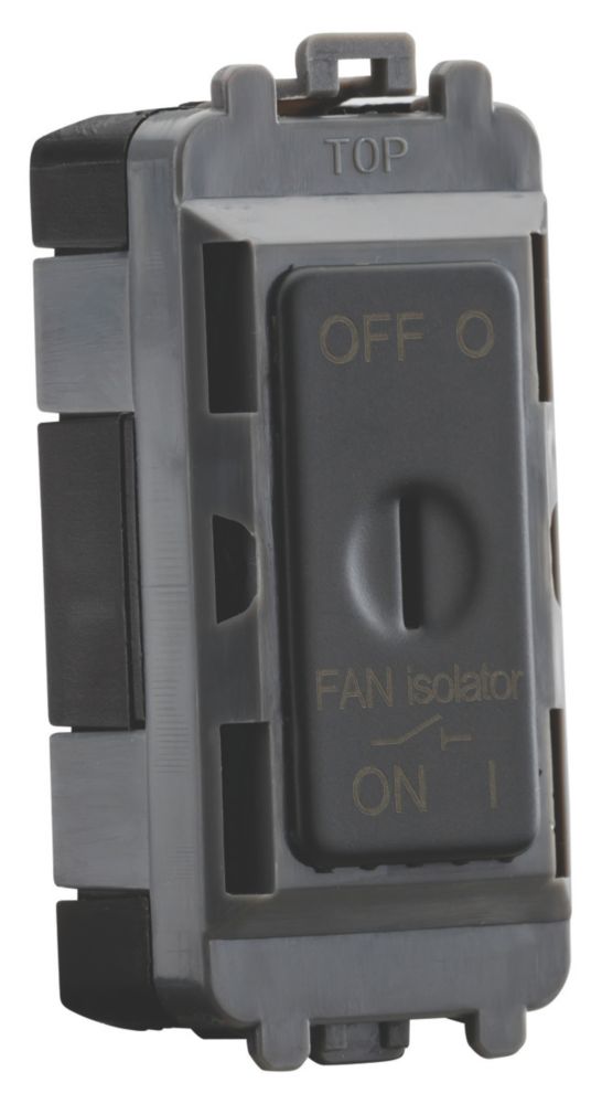 Knightsbridge Key Operated 10A Grid 3-Pole Fan Isolator Switch ...