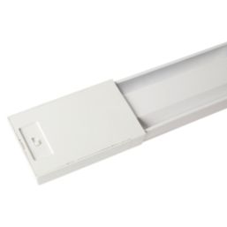 4lite Single 4ft LED CCT Battens 30W 3900lm 220-240V 4 Pack - Screwfix