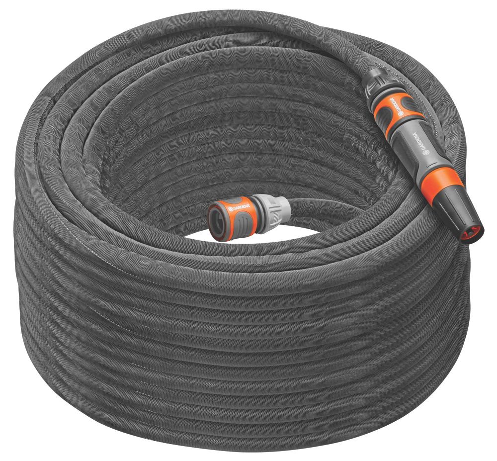 Gardena Liano Life 30m Hose Pipe Set - Screwfix