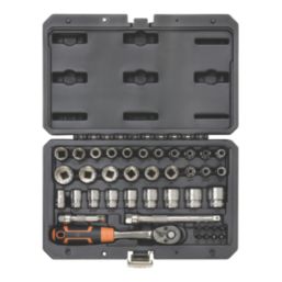 Magnusson 3/8" Drive Socket set 40 Pieces - Screwfix
