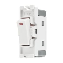 British General Nexus 20A Grid DP Immersion Heater Switch White with ...