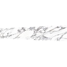 Splashwall White/Grey Matt MDF Splashback 2440mm x 600mm x 9mm - Screwfix