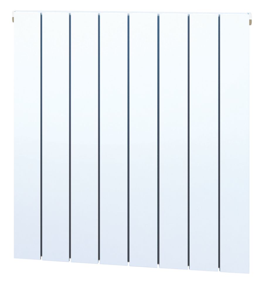 Towelrads Hanworth Plus 700mm x 640mm 3648BTU White Vertical Designer ...