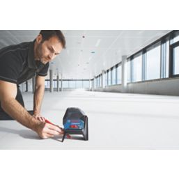 Bosch GCL 2-15 Red Self-Levelling Combi Laser - Screwfix