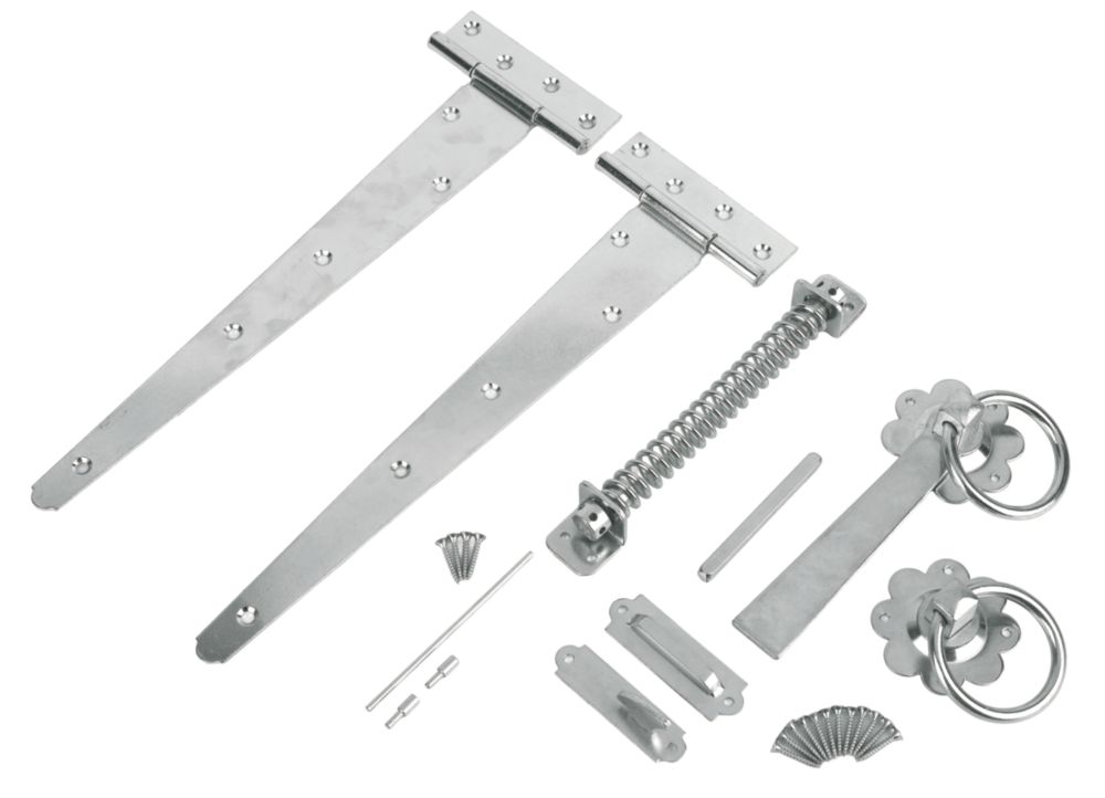 Smith & Locke Gate Latch Kit Silver - Screwfix