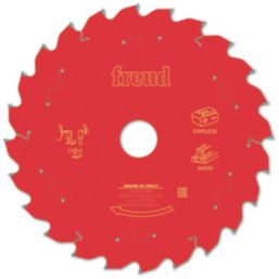 Freud F03FS10061 Wood/Chipboard/MDF Circular Saw Blade 216mm x 30mm 24T ...