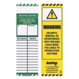 Scafftag Racking Tag Kit 7 Pieces - Screwfix