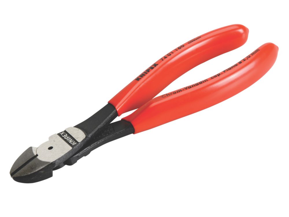 Knipex High Leverage Diagonal Cutter 6.3" (160mm) - Screwfix
