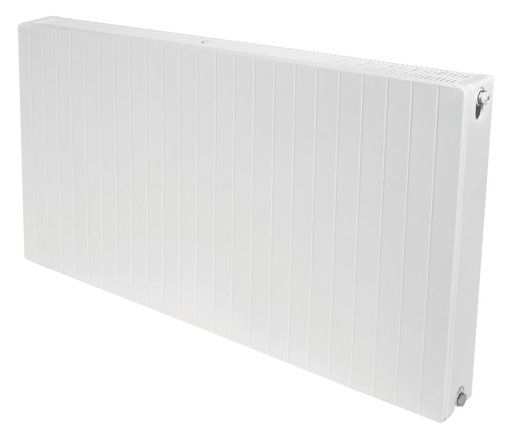 Stelrad 700mm x 1000mm 6053BTU White Type 22 Convector Radiator - Screwfix