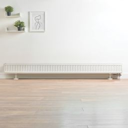 Time 200mm x 2400mm 10920BTU White Type 44 Convector Radiator - Screwfix
