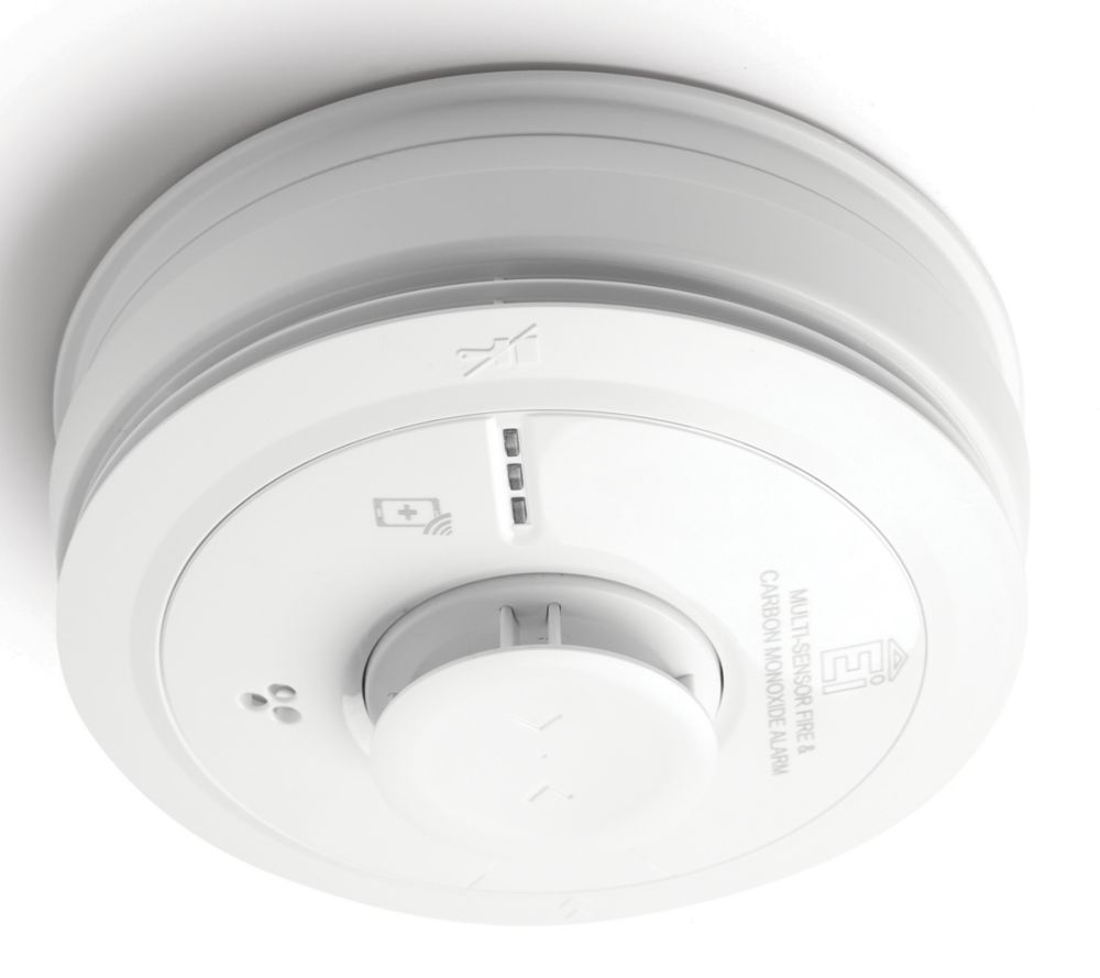 Aico Ei3030 Mains Interlinked Multi-Sensor Fire & Carbon Monoxide Alarm - Screwfix