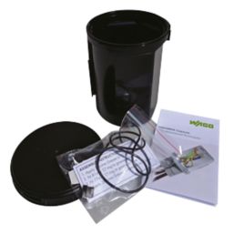 Wago IP68 41A Capsule Junction Box Black - Screwfix