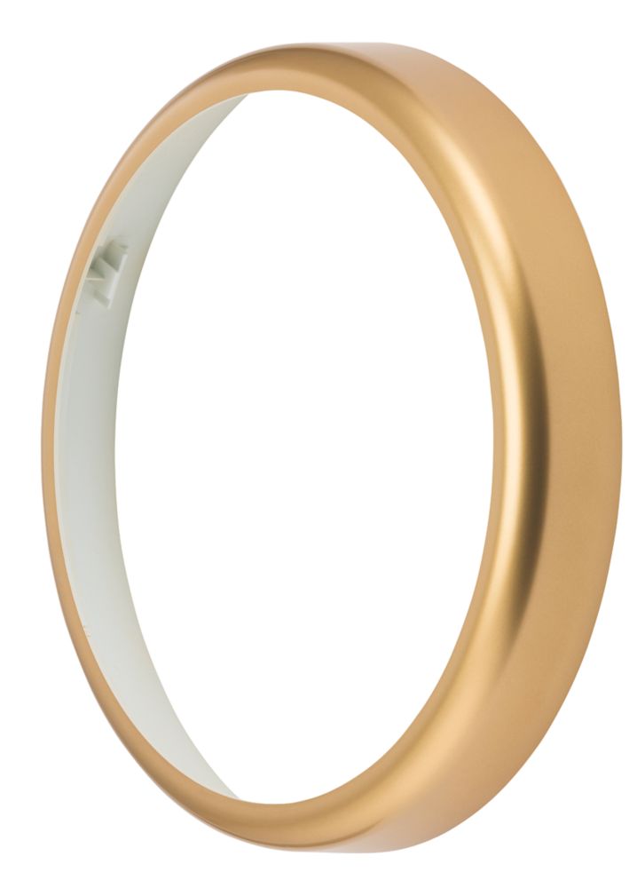 Knightsbridge Bulkhead Bezel Matt Brass 315mm - Screwfix