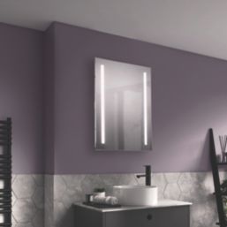 Sensio Kai Plus Rectangular Slimline Illuminated Mirror With 3000lm LED ...