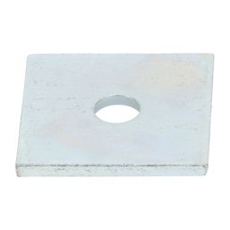 Timco Carbon Steel Square Plate Washers M8 x 3mm 100 Pack - Screwfix