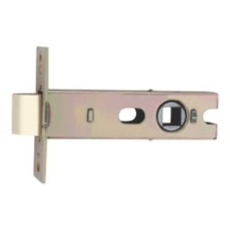 Smith & Locke Polished Brass Tubular Mortice Latch 79.35mm Case - 57mm ...