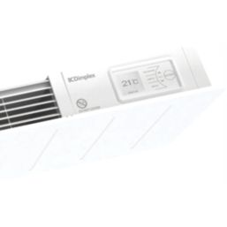 Dimplex 500W Electric Wall-Mounted Panel Heater 235mm x 746mm White ...