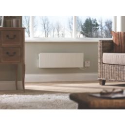 Dimplex 500W Electric Wall-Mounted Panel Heater 235mm x 746mm White ...