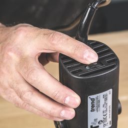 Trend T4ELK 850W 1/4" Electric Plunge Router 110V - Screwfix