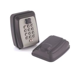 Smith & Locke Water-Resistant Push-Button Combination Key Safe - Screwfix
