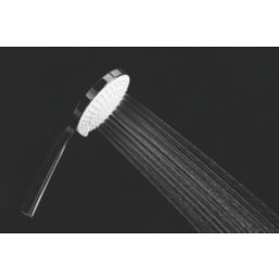 Swirl Solent Riser Rail Set Chrome - Screwfix