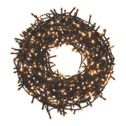 720 LED Indoor & Outdoor Warm White String Christmas Lights - Screwfix