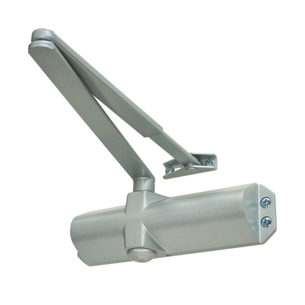 Rutland TS.3204 Fire Rated Overhead Door Closer Silver - Screwfix