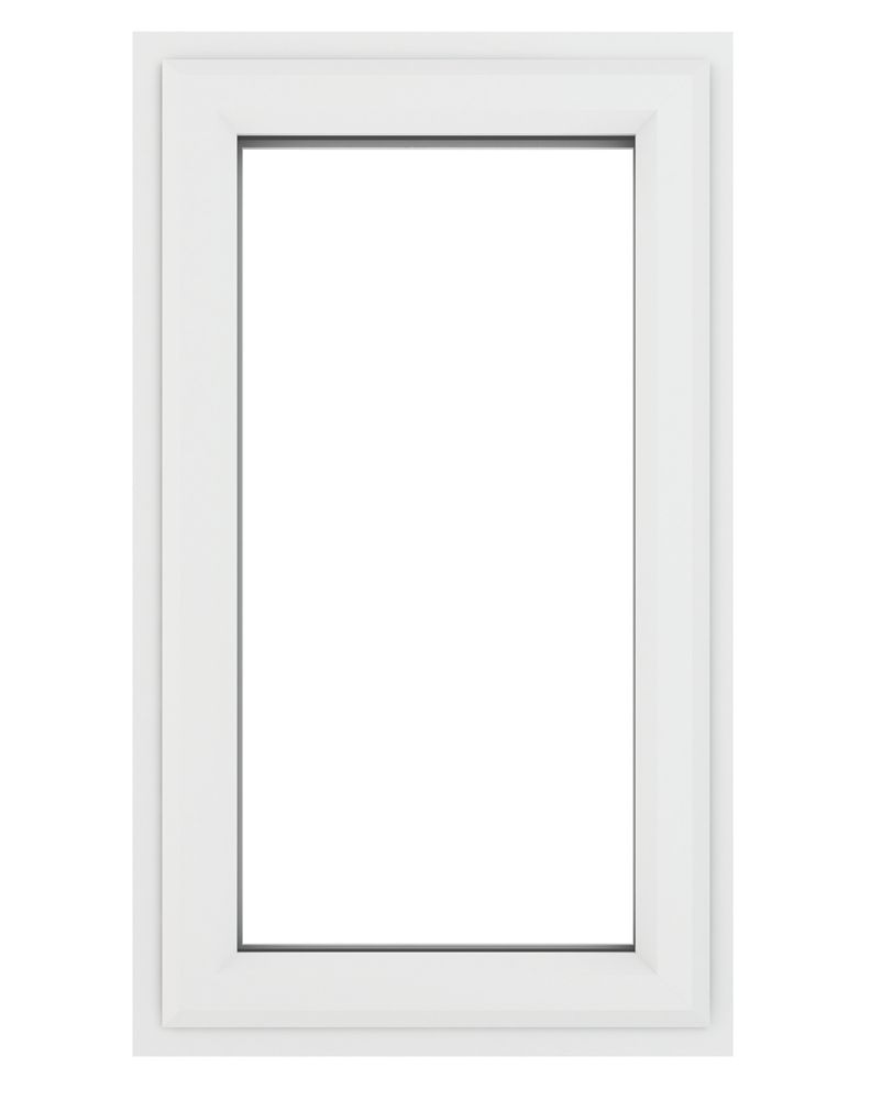 Crystal Right-Hand Opening Clear Triple-Glazed Casement White uPVC ...