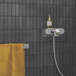 Mira Form Rear-Fed Exposed Chrome Thermostatic Mixer Shower - Screwfix