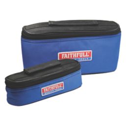 Faithfull Smoothing & Block Plane with Carry Bags 2 Pack - Screwfix