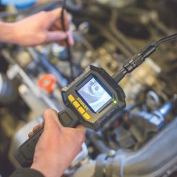 Stanley Inspection Camera With 2 1/3" Black & White Screen - Screwfix