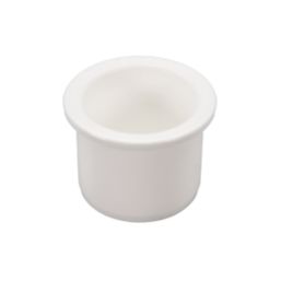 FloPlast Push-Fit Socket Plug White 32mm - Screwfix