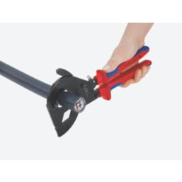 Knipex Ratchet Cable Cutters 12.4 315mm Screwfix