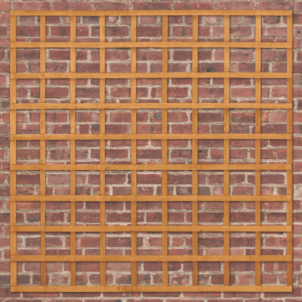 Forest Softwood Square Trellis 6' x 6' 6 Pack - Screwfix