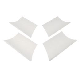 NMC Pro-Cove Lite Coving External Mitre Set 127mm x 238mm 4 Pack - Screwfix