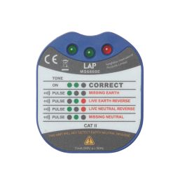 LAP 16A Socket Tester 230V AC - Screwfix