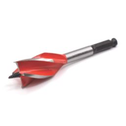 Armeg Wood Beaver Hex Shank 4-Flute Auger Wood Drill Bit 32mm x 165mm ...