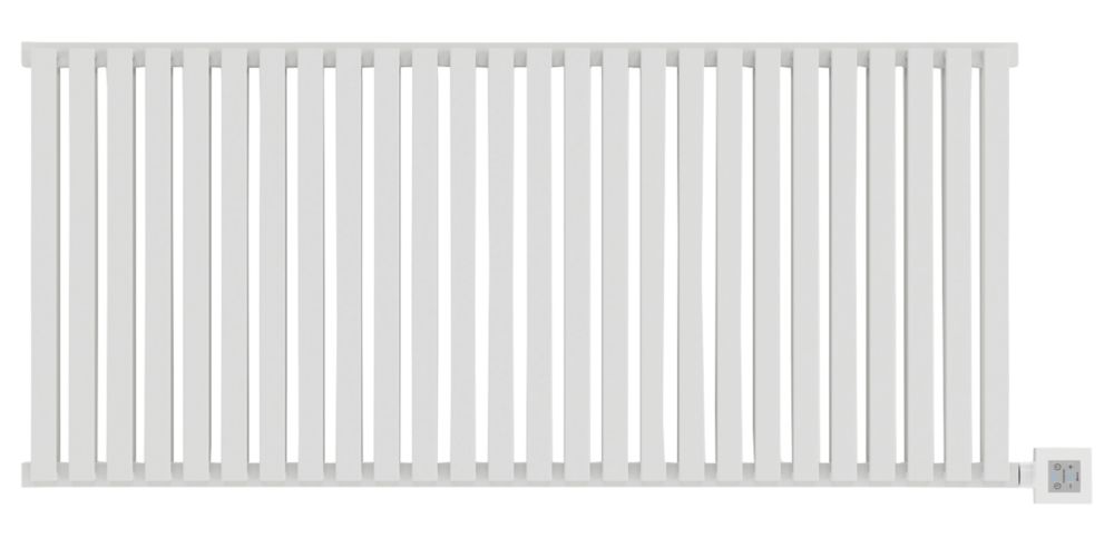 Terma Nemo Wall-Mounted Oil-Filled Radiator White 1000W 1185 x 530mm ...