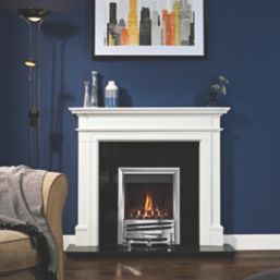 Focal Point Horizon Chrome Rotary Control Inset Gas Multiflue Fire ...