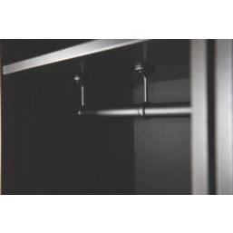Rothley End Bracket Matt Black - Screwfix