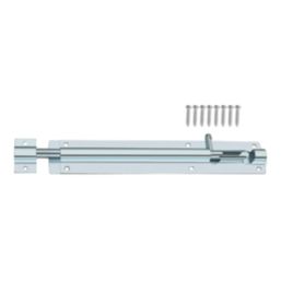 Smith & Locke Tower Gate Bolt Silver 250mm - Screwfix
