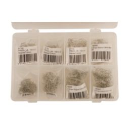 PowerTec Assorted Plastic Repair Staples 800 Pieces - Screwfix
