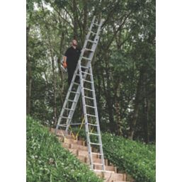 Werner Aluminium 7.9m Combination Ladder - Screwfix