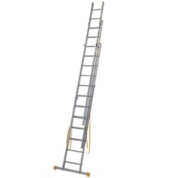 Werner Aluminium 7.9m Combination Ladder - Screwfix