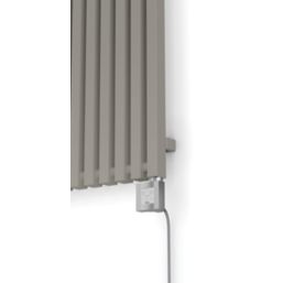 Terma Triga E Wall-Mounted Oil-Filled Radiator Metallic Stone 1000W ...