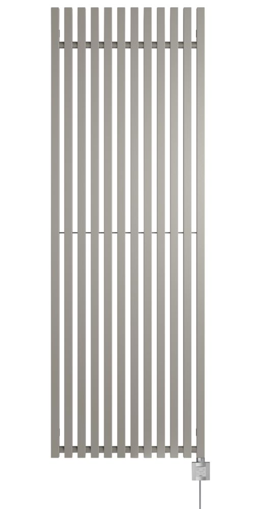 Terma Triga E Wall-Mounted Oil-Filled Radiator Metallic Stone 1000W 580 ...