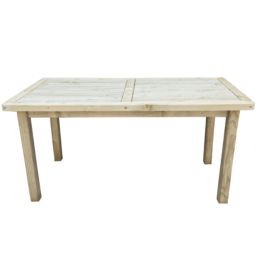 Forest Rosedene Garden Table 1600 x 900 x 760mm - Screwfix