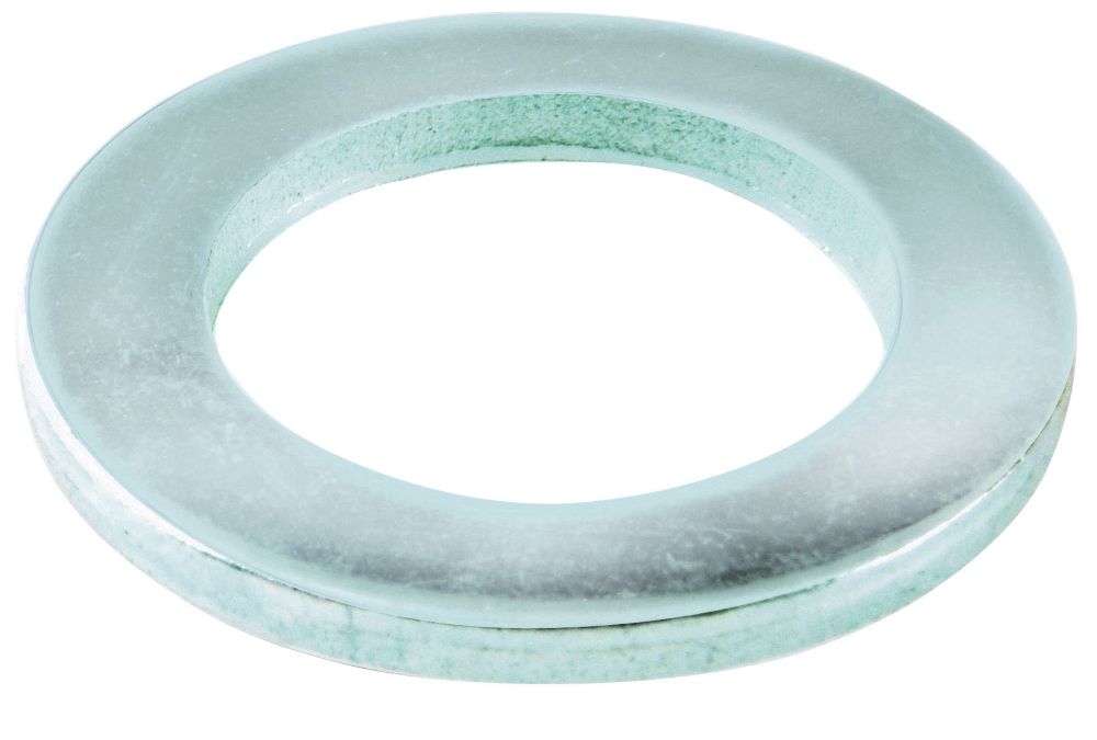 Easyfix Steel Flat Washers M6 x 1.6mm 100 Pack - Screwfix