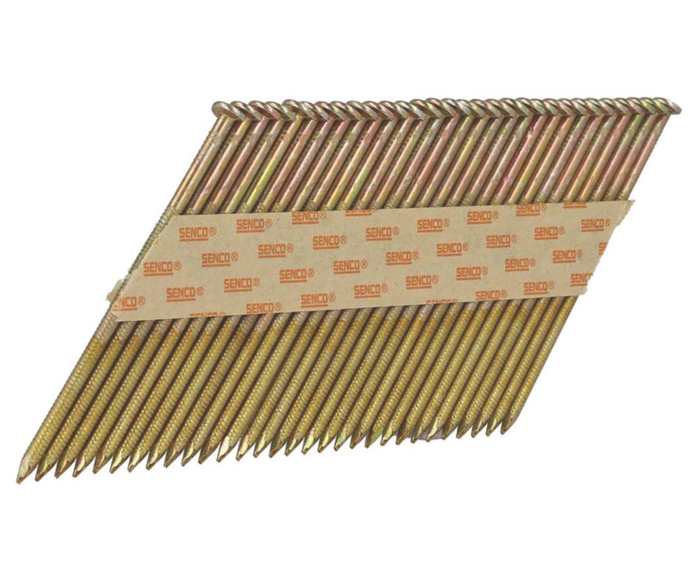 Senco Galvanised Strip Nails 3.1mm x 75mm 2000 Pack - Screwfix