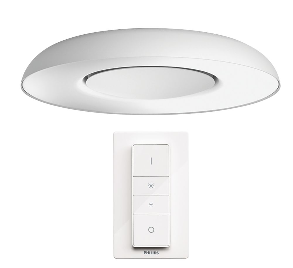 Philips Hue Ambiance Still LED Ceiling Light White 22.5W 2350-2500lm ...